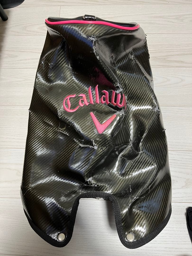 Callaway キャディバッグ ブラック ピンク