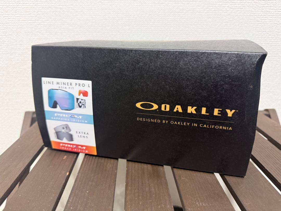 【レンズ3枚付き】Oakley Line miner pro L