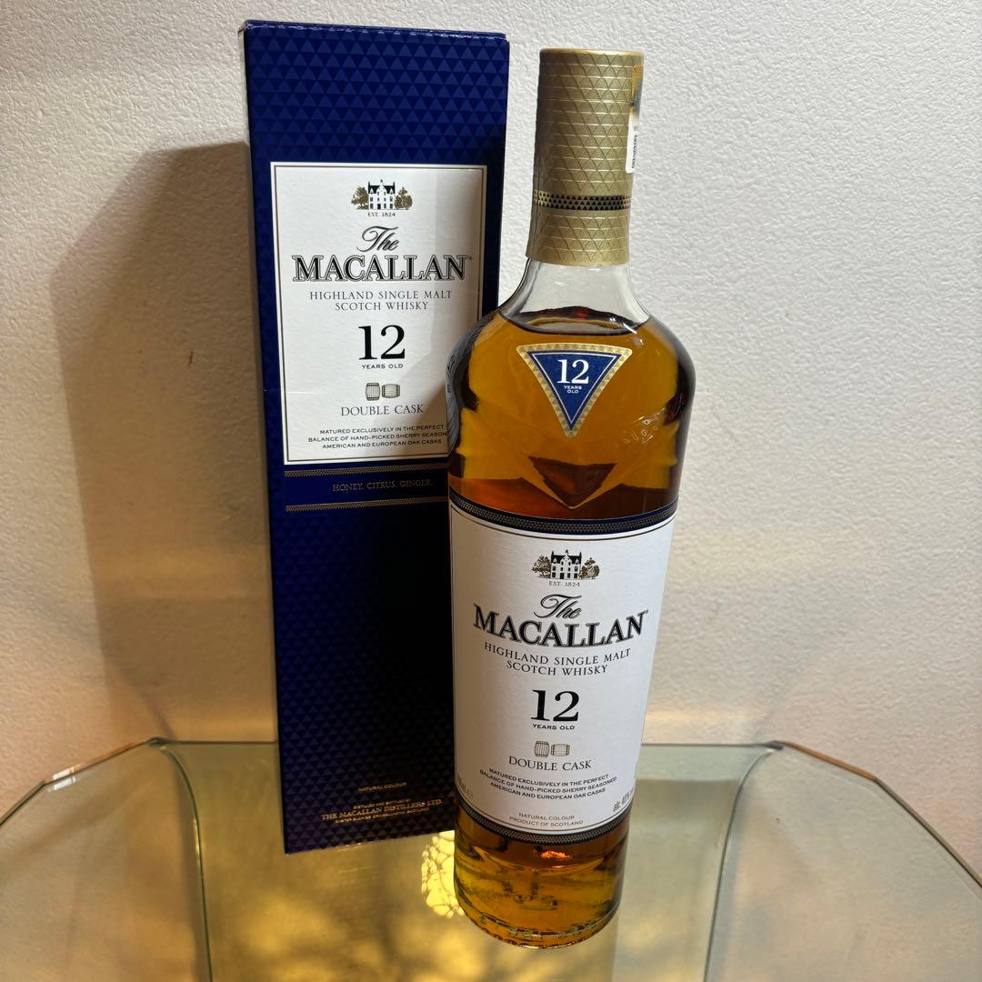 NA3363 未開栓! TheMACALLAN マッカラン 12年 ダブルカスク