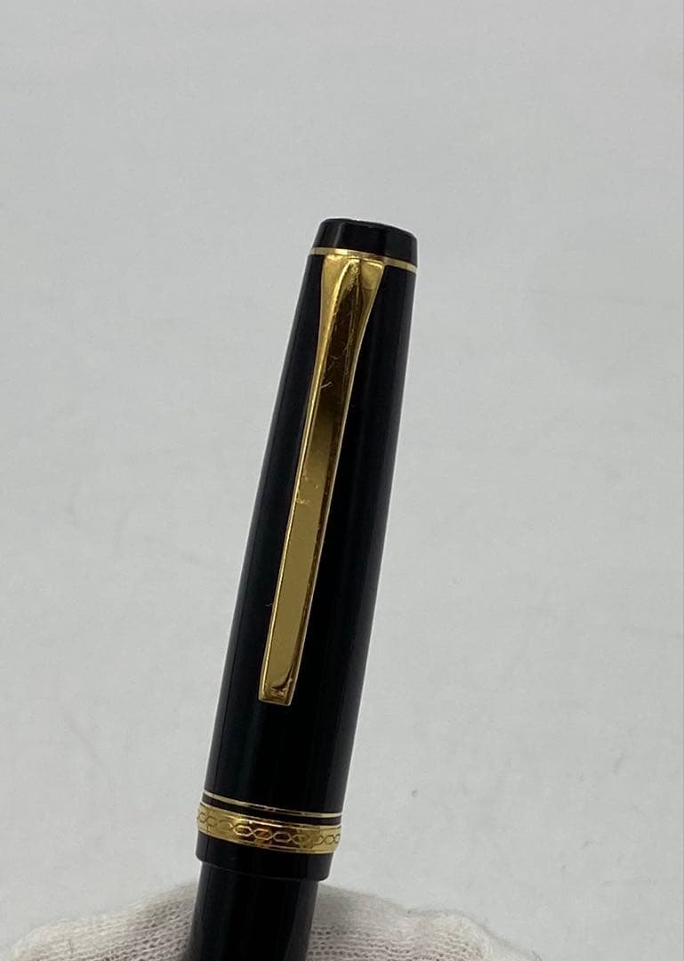 PILOT 14K-585 万年筆 ブラック×ゴールドペン先 SMサイズ