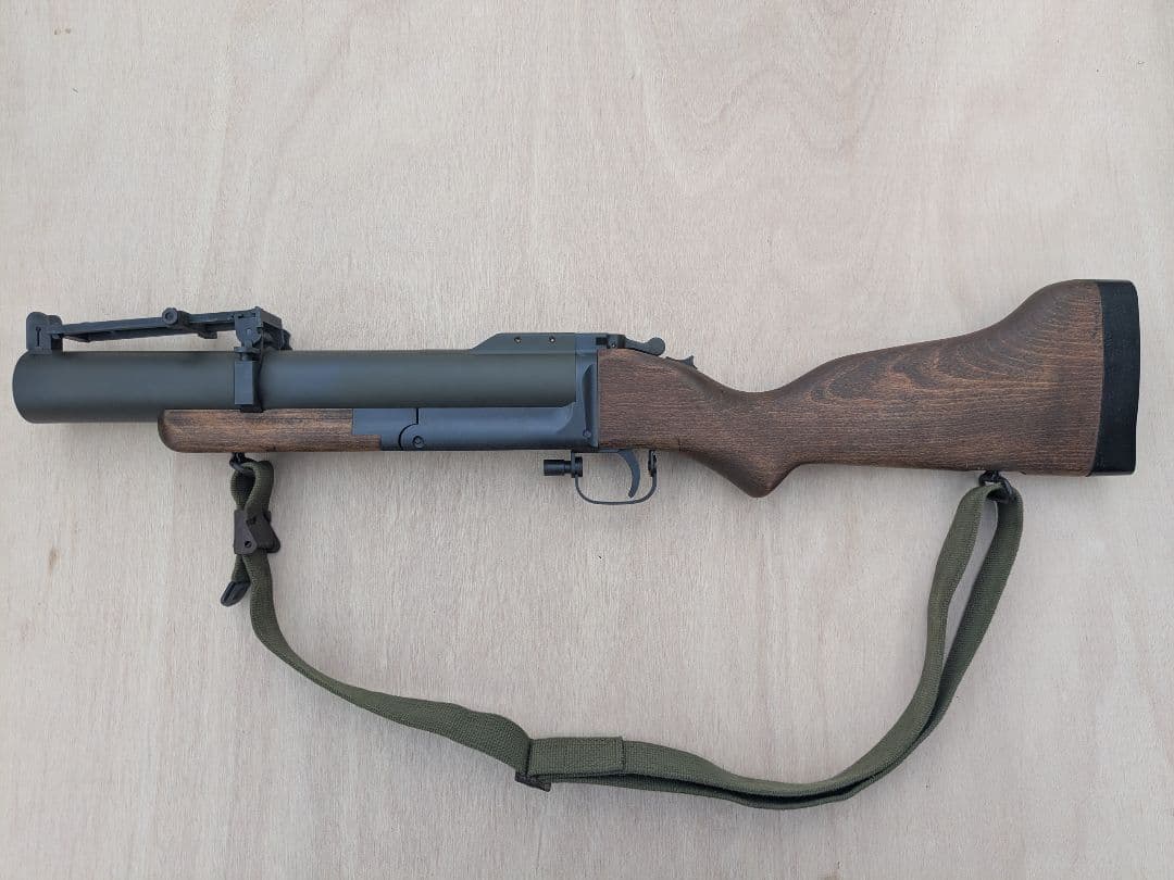CAW M79 グレネードランチャー 木製ストック ウッドストック スリング付き