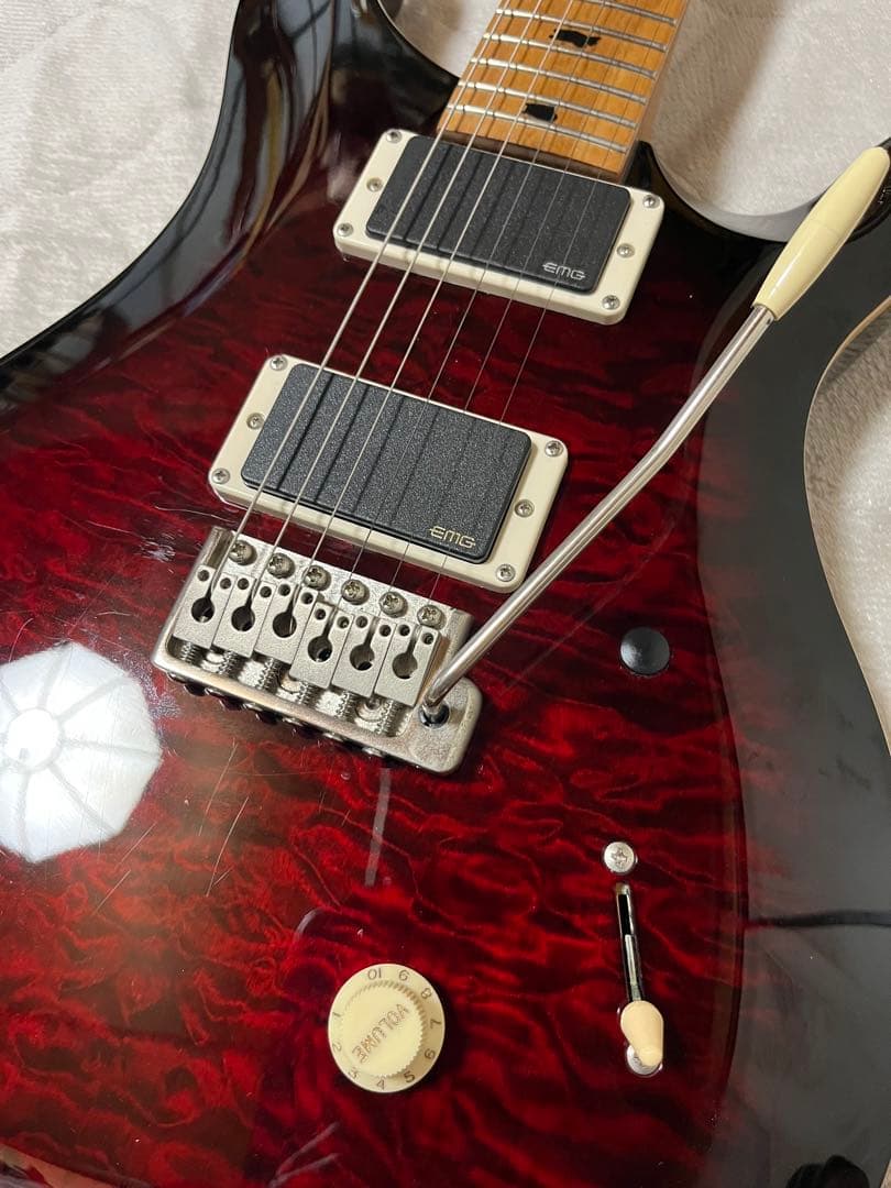 エレキギター　PRS SE custom24 EMG搭載