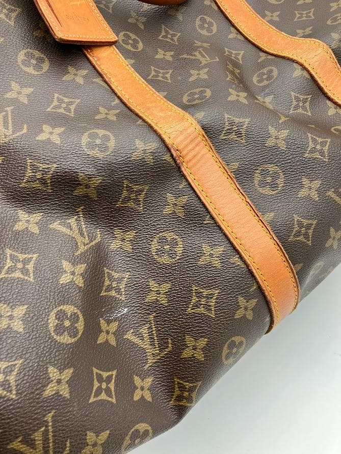 Louis Vuitton ボストンバッグ ブラウン モノグラム　キーポル60