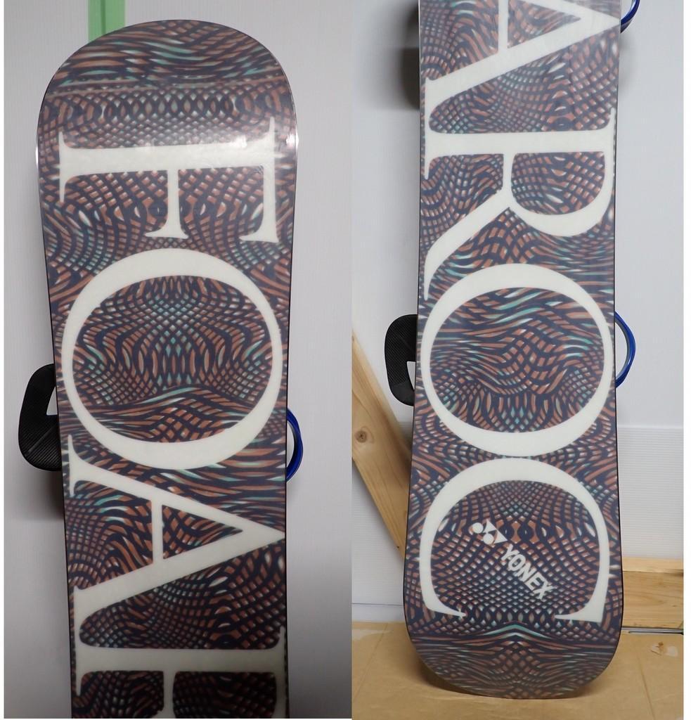 YONEX FOAROC 154cm+BURTON CARTEL M 中古セット