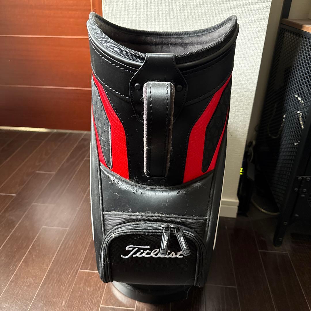 Titleist 輸入バック　黒/白/赤