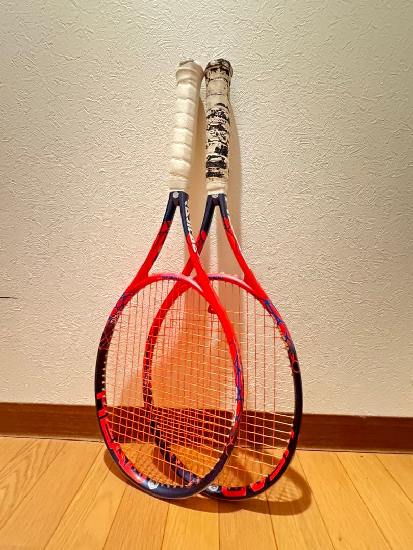 HEAD RADICAL PRO 硬式テニスラケット 赤と青 2本セット