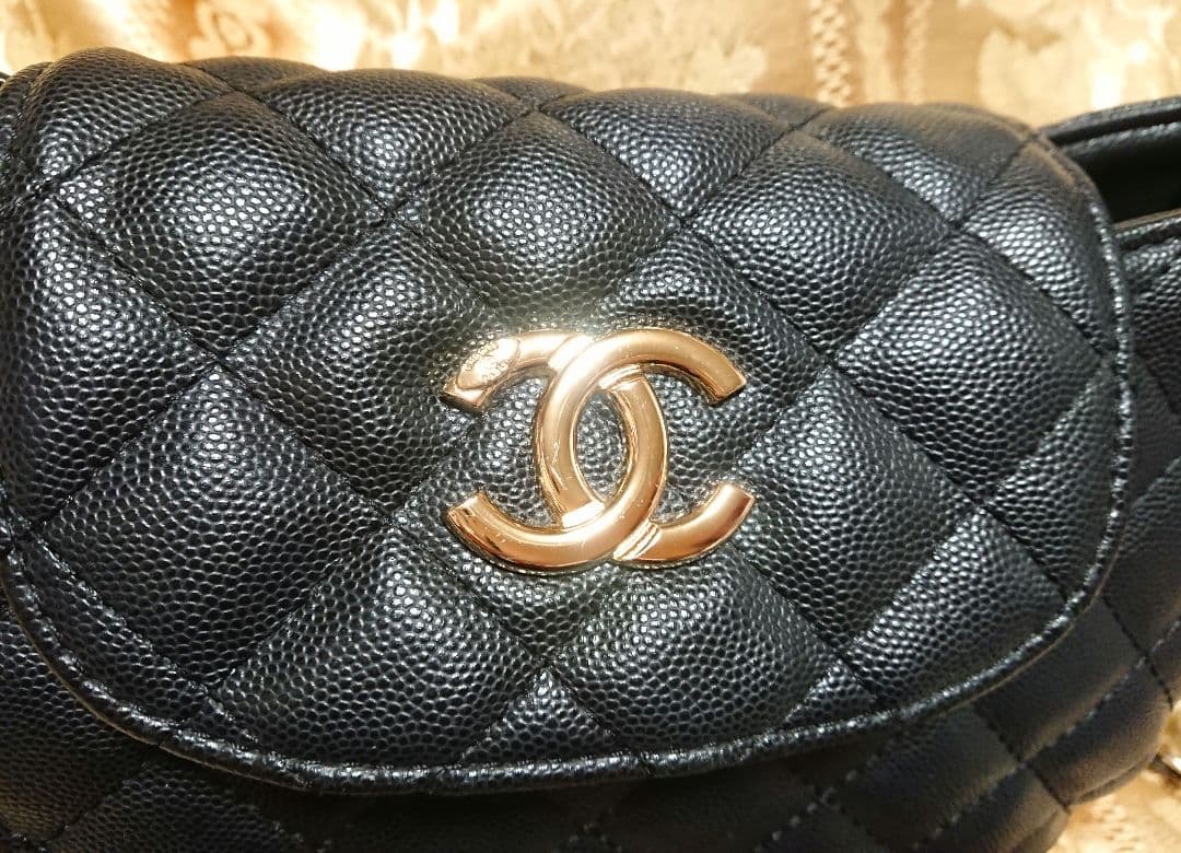☆CHANEL キルティング デザイン チェーンショルダーバッグ☆