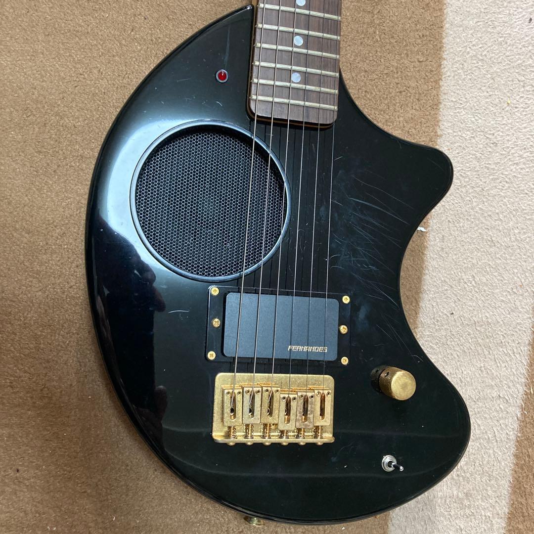 FERNANDES ZO-3C ギター ブラック ゴールドパーツ　1992年