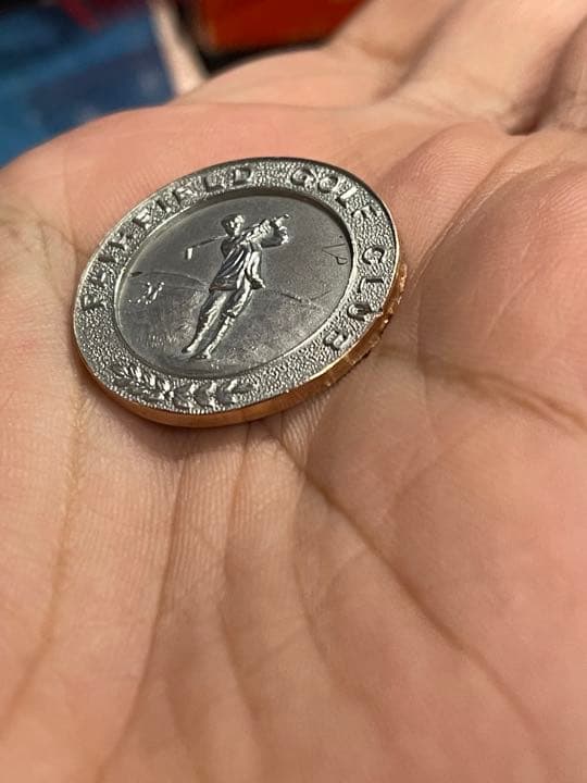 1926 英国製 K15 ゴールド イギリス Golf ゴルフメダル 金貨 金賞