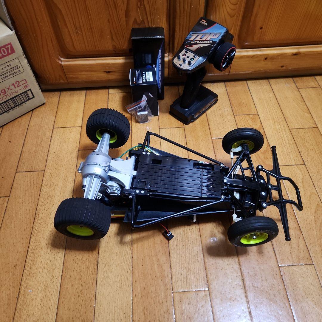 タミヤ バギー フルセット　グラスホッパー　ブラック　ボディ　　　TAMIYA