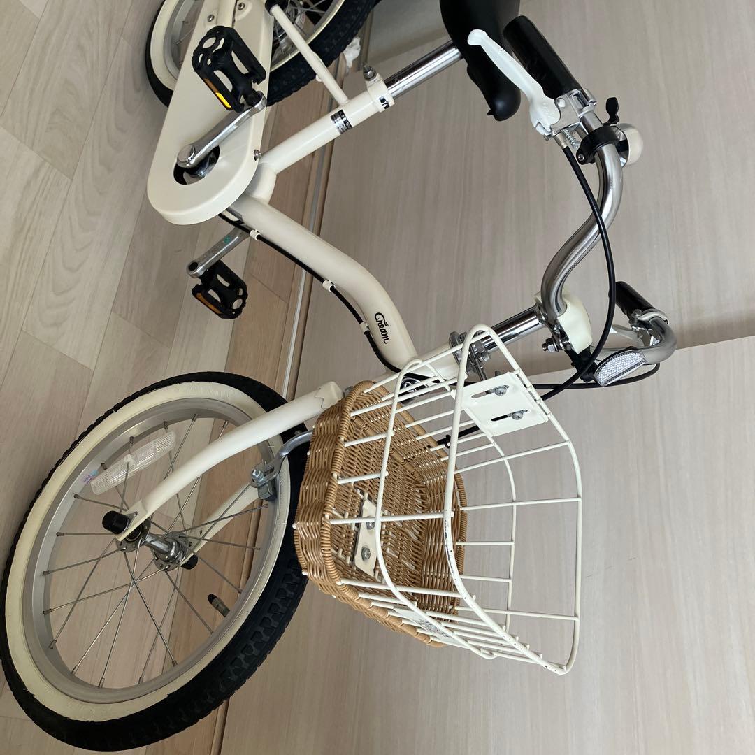 自転車　16インチ　あさひサイクルCream kids