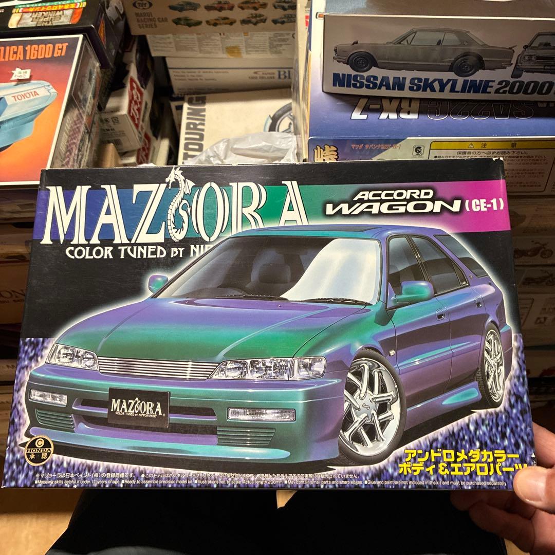 青島MAZORA Accord Wagon (CE1) 1/24絶版