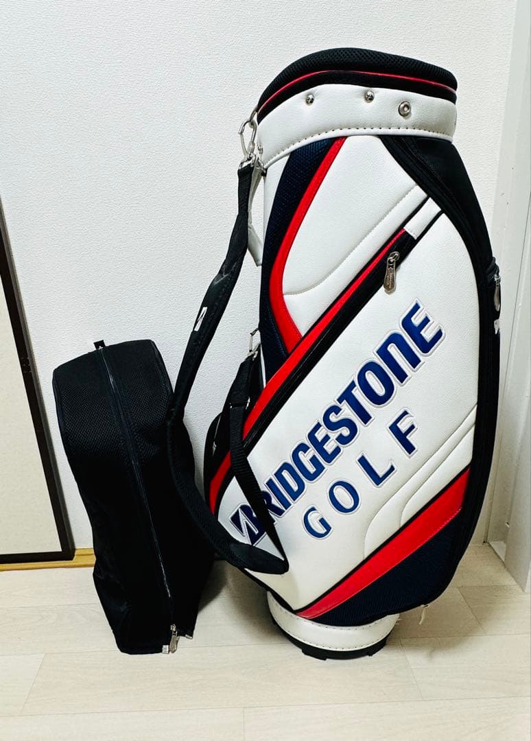 美品 ブリヂストン ◆ キャディバッグ ◆ BRIDGESTONE ◆ メンズ用