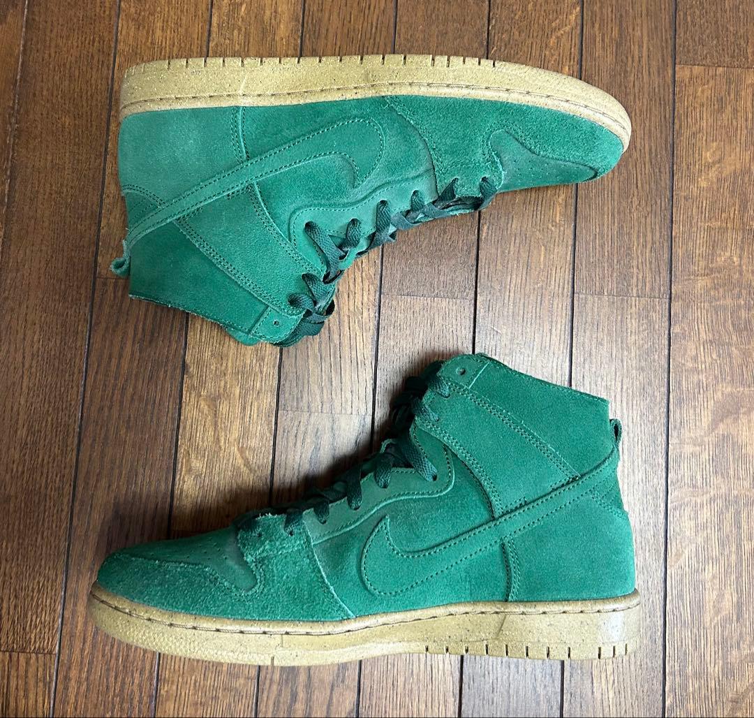 スケートボード Nike SB Dunk High Pro Decon \"Gorge Green