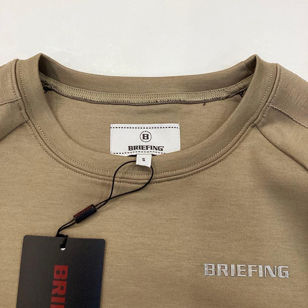 BRIEFING 新品　WS WARM LOGO LINE CREWNECK S