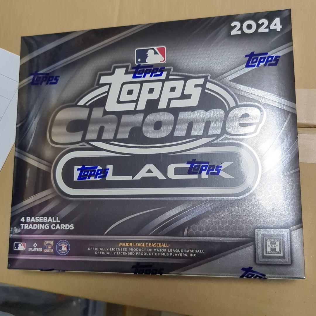 その他 2024 Topps Chrome Black Hobby box