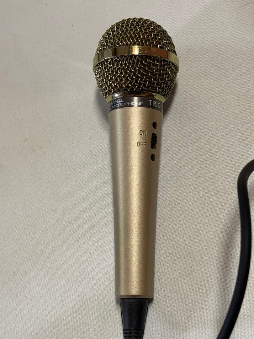 配信機器・PA機器・レコーディング機器 TRIO MC-41 DYNAMIC MICROPHONE