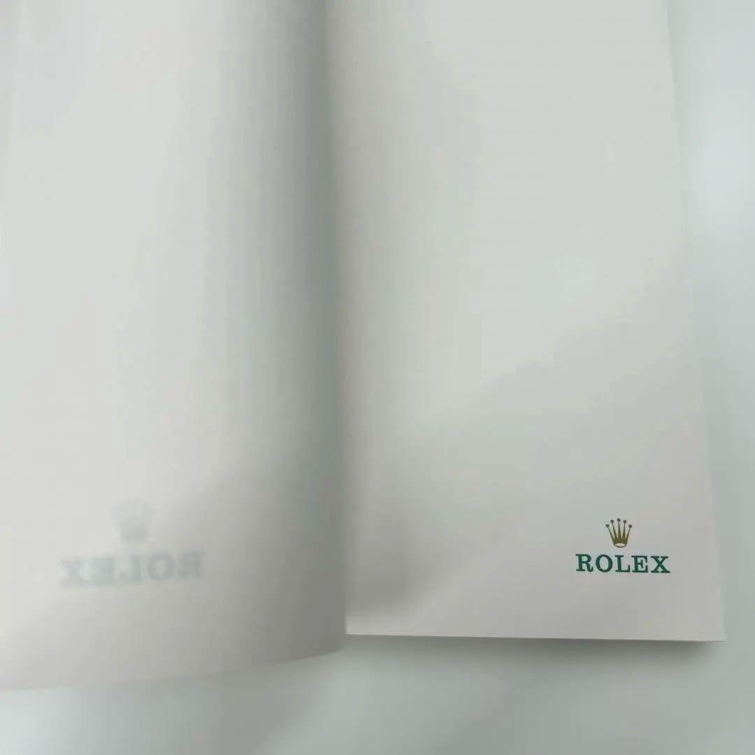 希少ROLEX ロレックス メモ帳 ノート レザーケース　メモパット付き