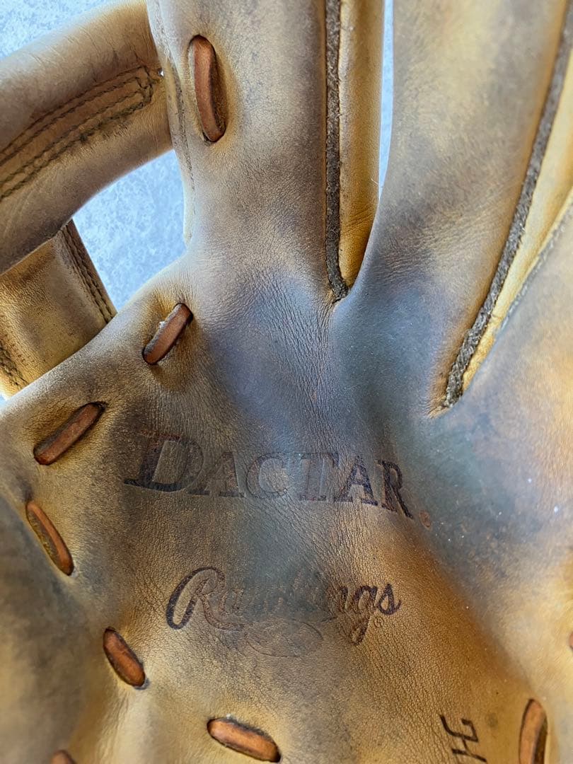 Rawlings DACTAR タン色　内野手用硬式グローブ