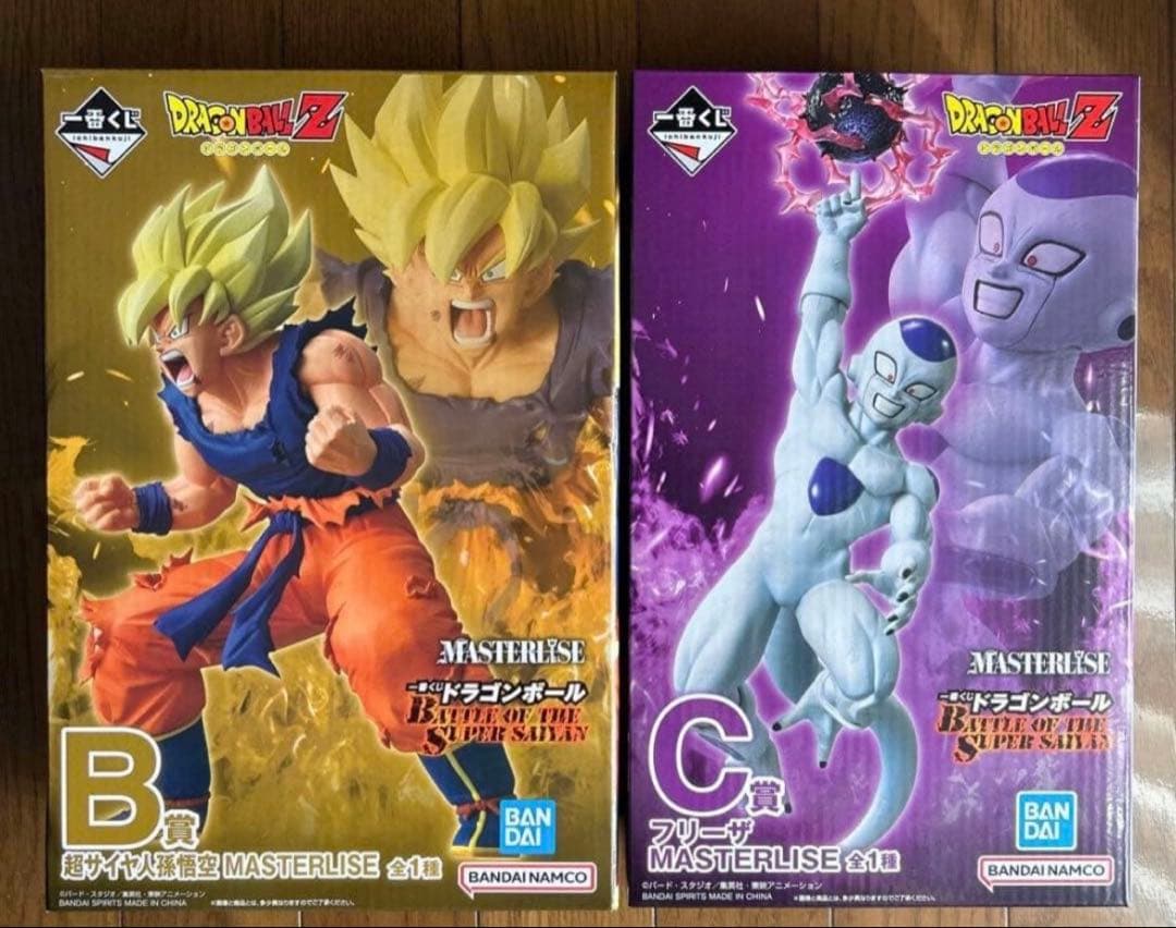 ドラゴンボールZ MASTERLISE B賞 C賞 フィギュアセット