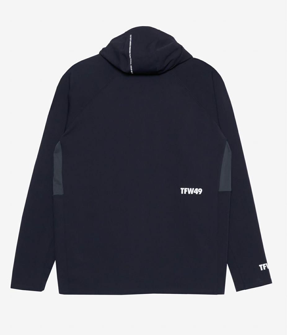 メンズウェア TFW49 LS BRUSHED HOODIE L NAVY
