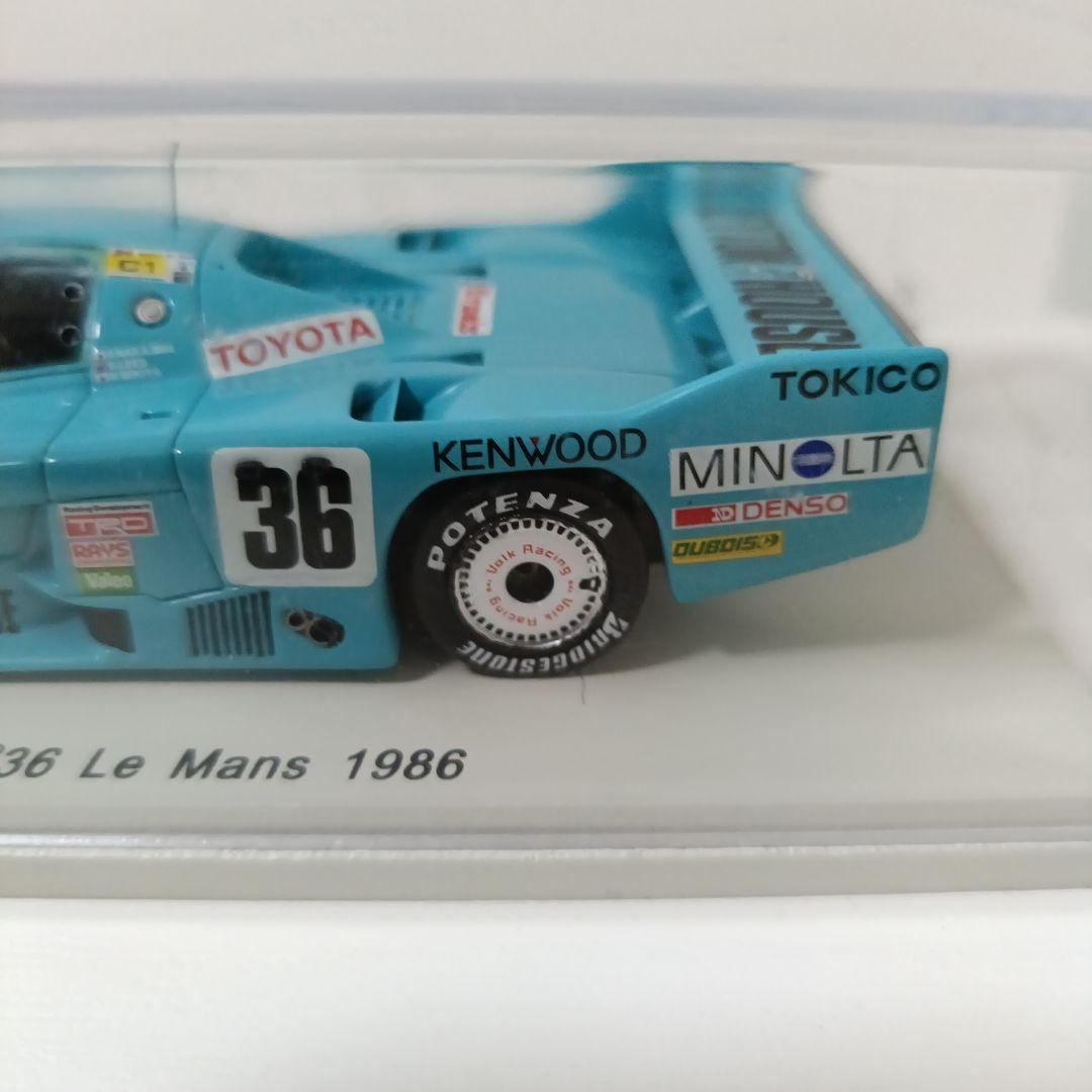 1/43 スパーク トヨタ 86C LEYTON HOUSEルマン1986