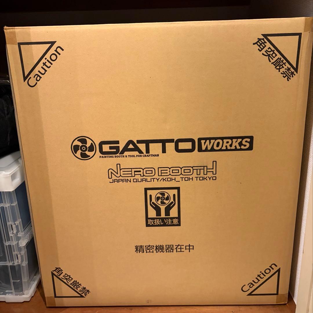 GATTO WORKS ネロブース mini 開封のみ 未使用 精密塗装ブース