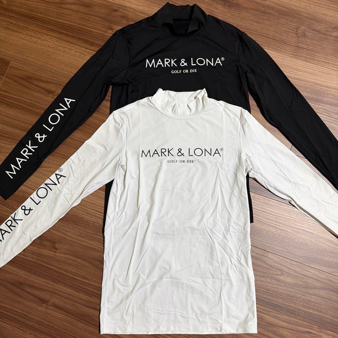 MARK & LONA 長袖モックネックシャツ
