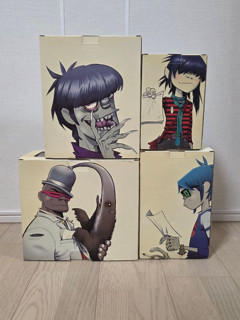【激レア】ゴリラズ Gorillaz フィギュア white Edition
