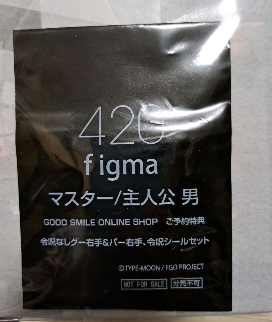 figma マスター/主人公 男 特典付き