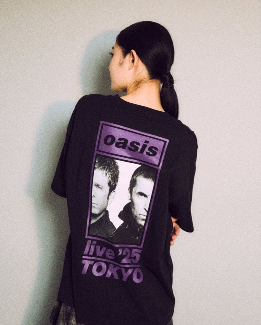 oasis live '25 TOKYO Tシャツ （10.26日付入り）L