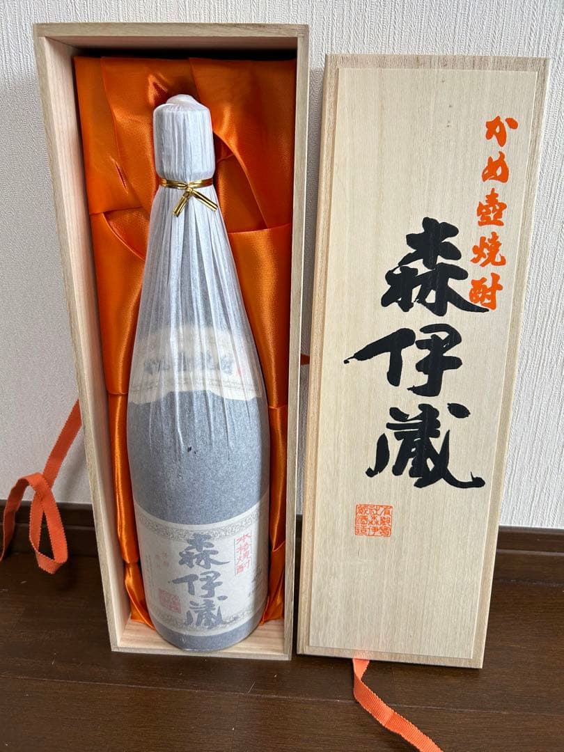 森伊蔵 本格焼酎 1.8L 新品未開封　木箱入り
