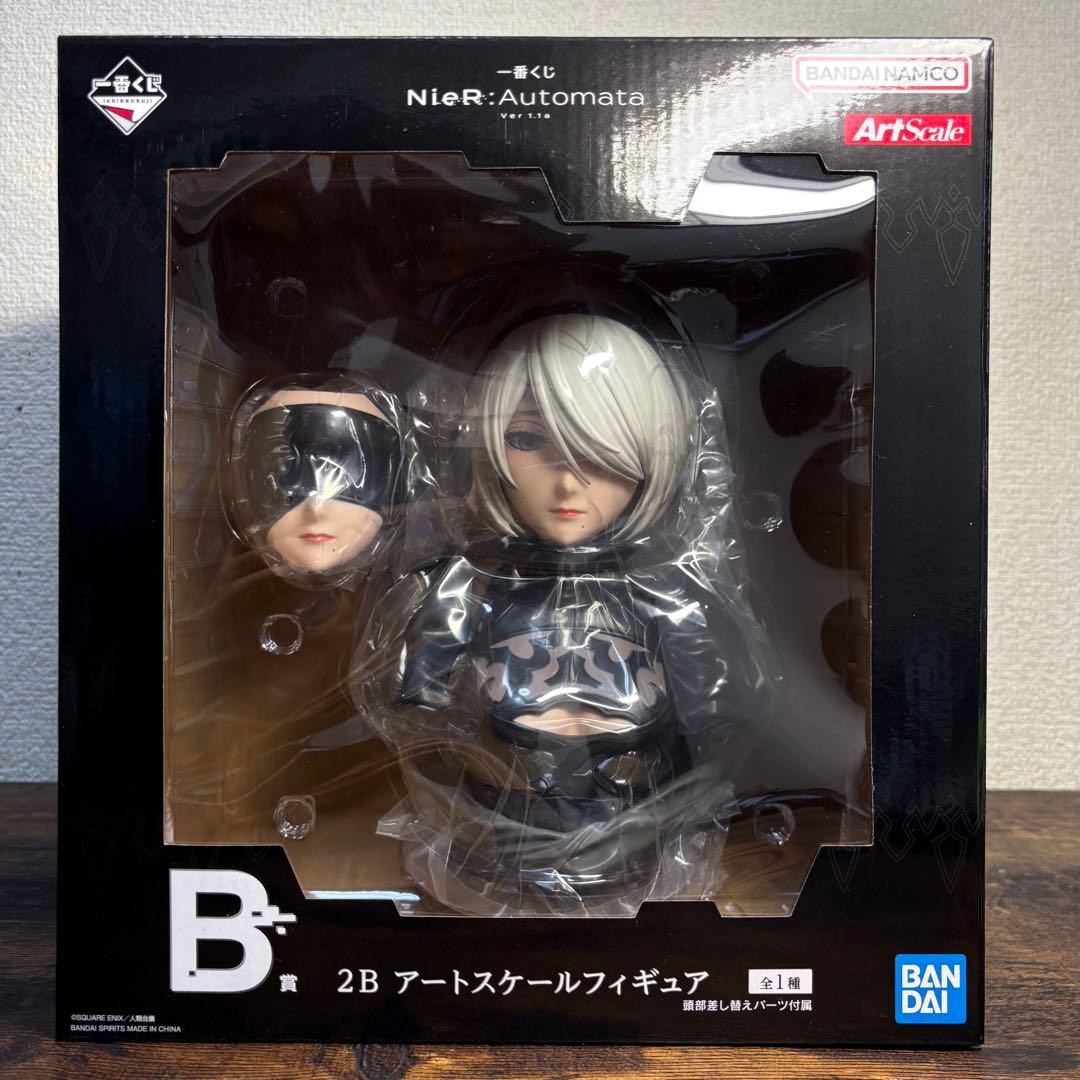 【未開封】NieR:Automata 一番くじ 2B A賞・B賞フィギュアセット