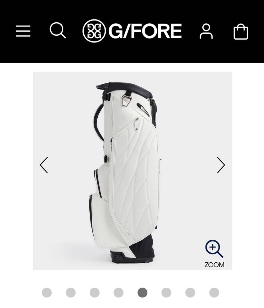 国内正規品★G/FORE 別注 ×VESSELコラボキャディバッグ