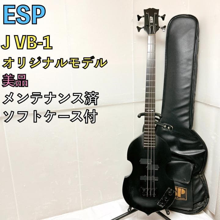美品 ESP イーエスピー J-VB-1 ベース LUNA SEA Jモデル