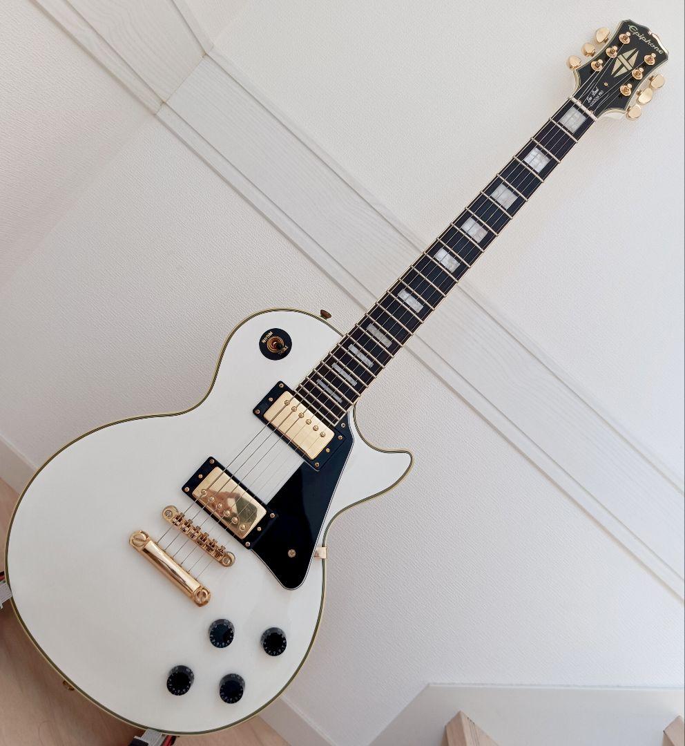 Epiphone Les Paul Custom PRO ホワイト ｜美品