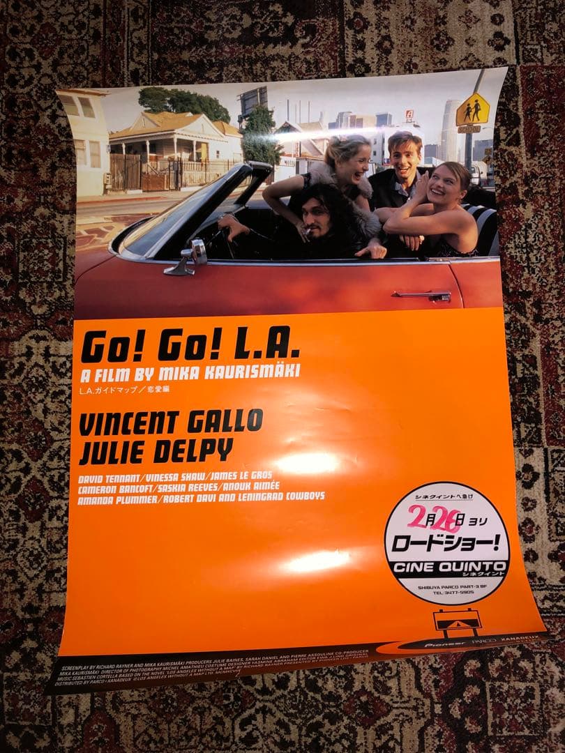 GO!GO!L.A. L.A. WITHOUT A MAP 日本版ポスター B2