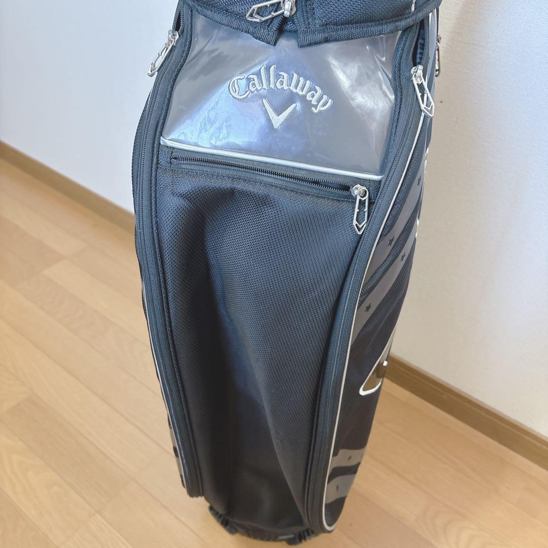 K442 美品！Callaway ブラック 軽量 キャディバッグ