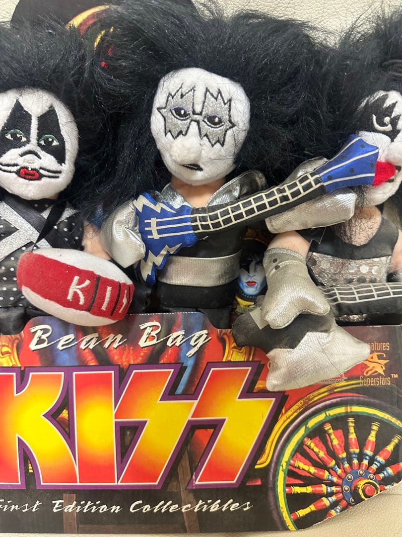 KISSレア希少1999年製 バンドメンバー ぬいぐるみ4体セット