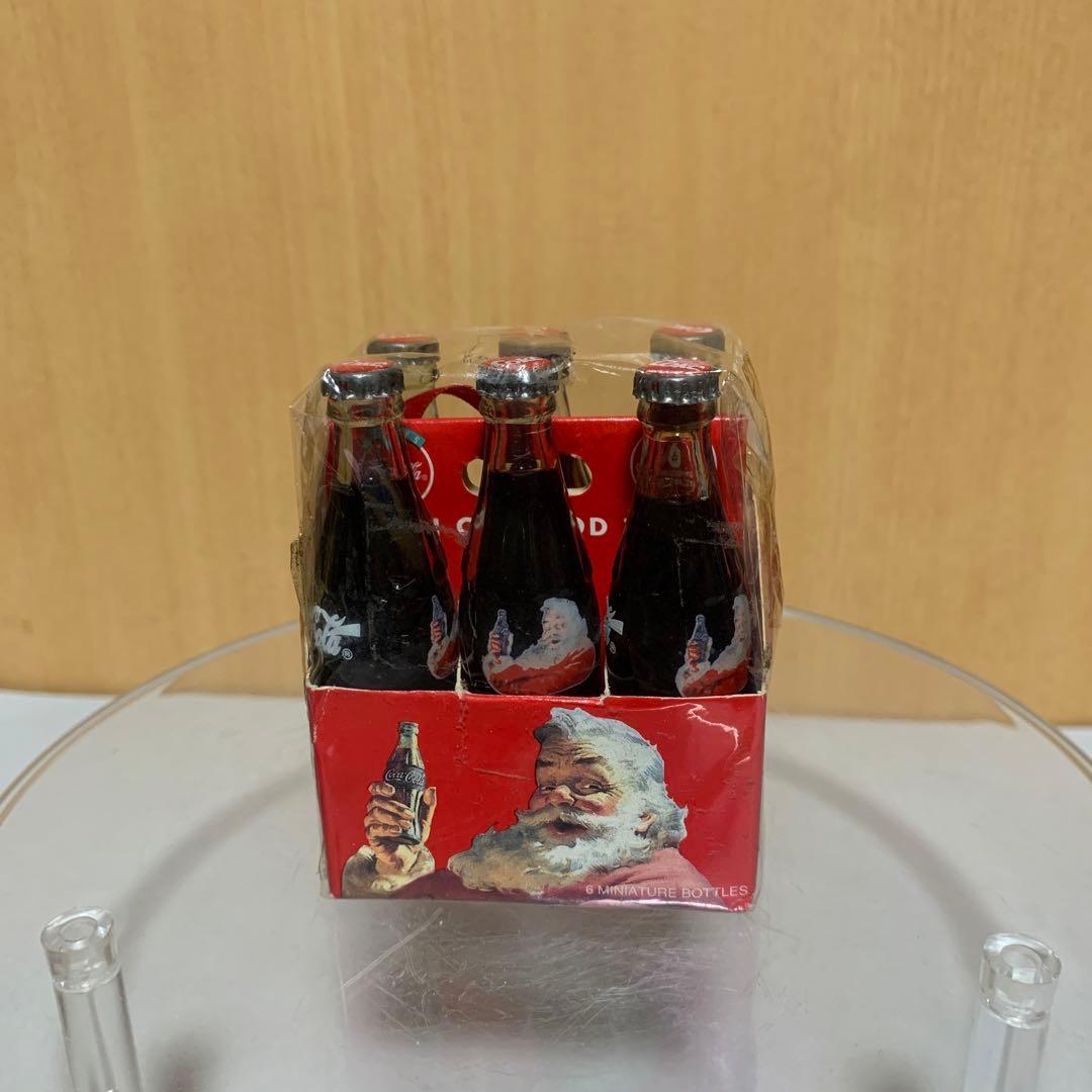 【入手困難】【希少】Coca-Cola ミニチュアボトル　6本セット　ケース付き
