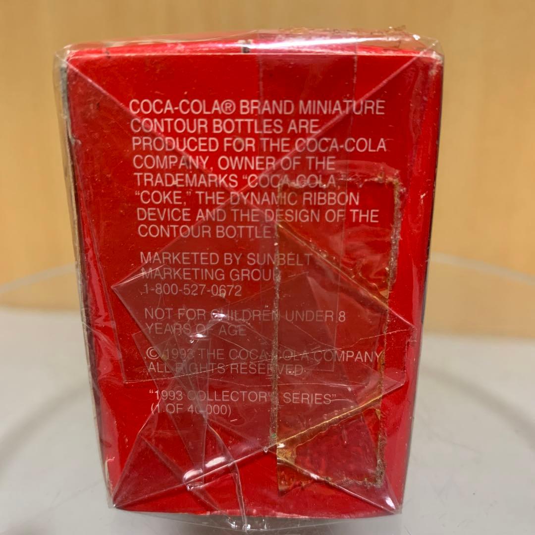 【入手困難】【希少】Coca-Cola ミニチュアボトル　6本セット　ケース付き