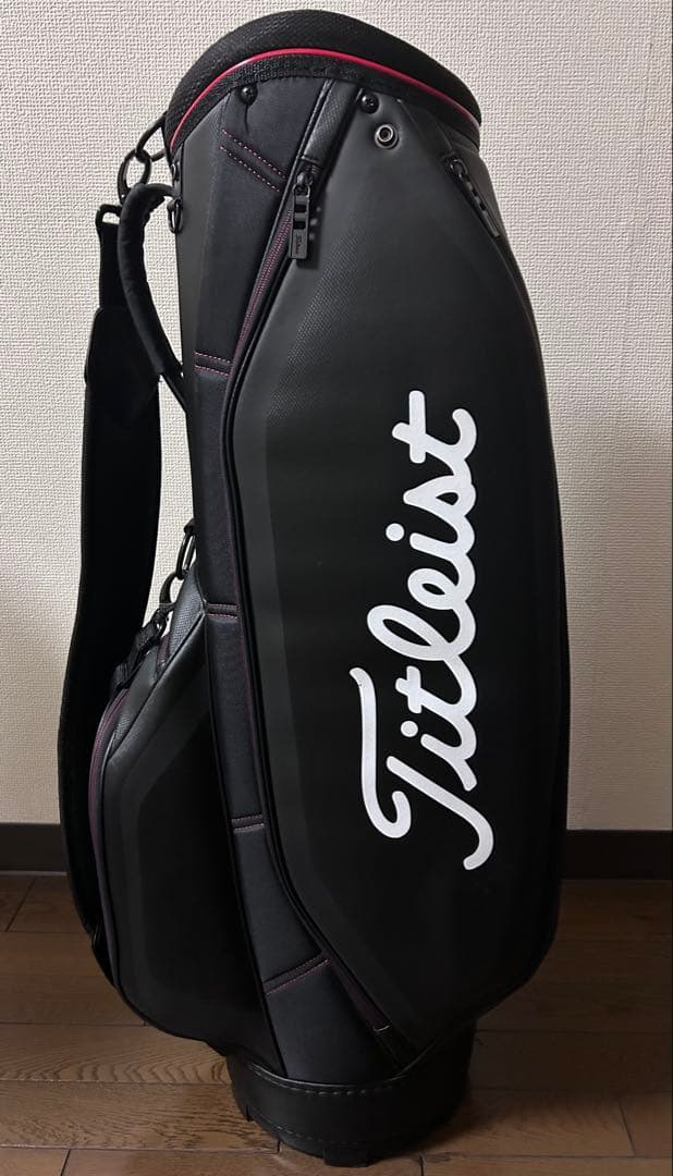 美品✨Titleist ブラック 軽量キャディバッグ