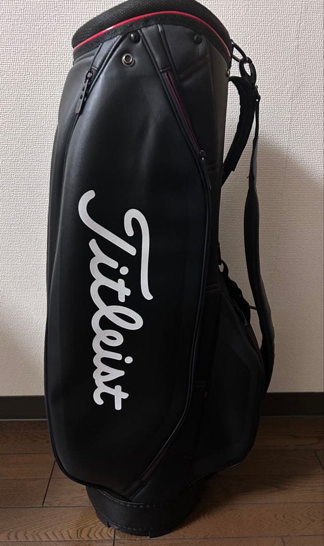 美品✨Titleist ブラック 軽量キャディバッグ