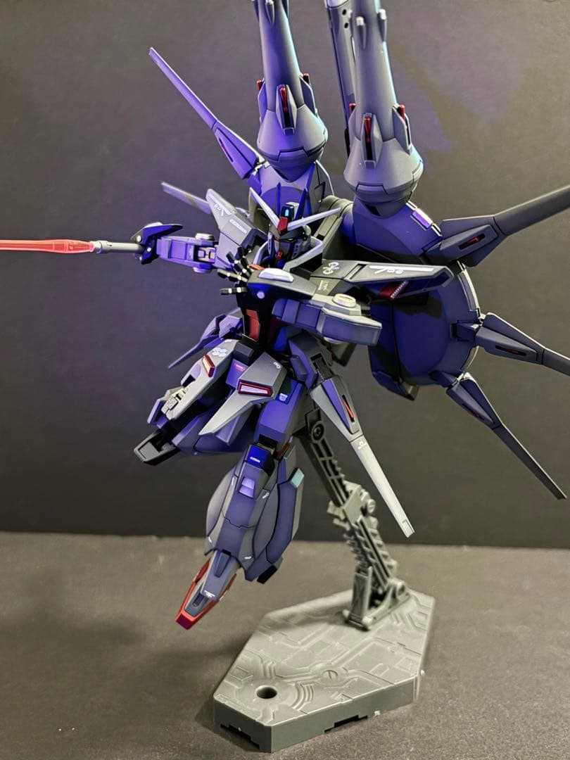HG レジェンドガンダム　全塗装完成品　台座付属