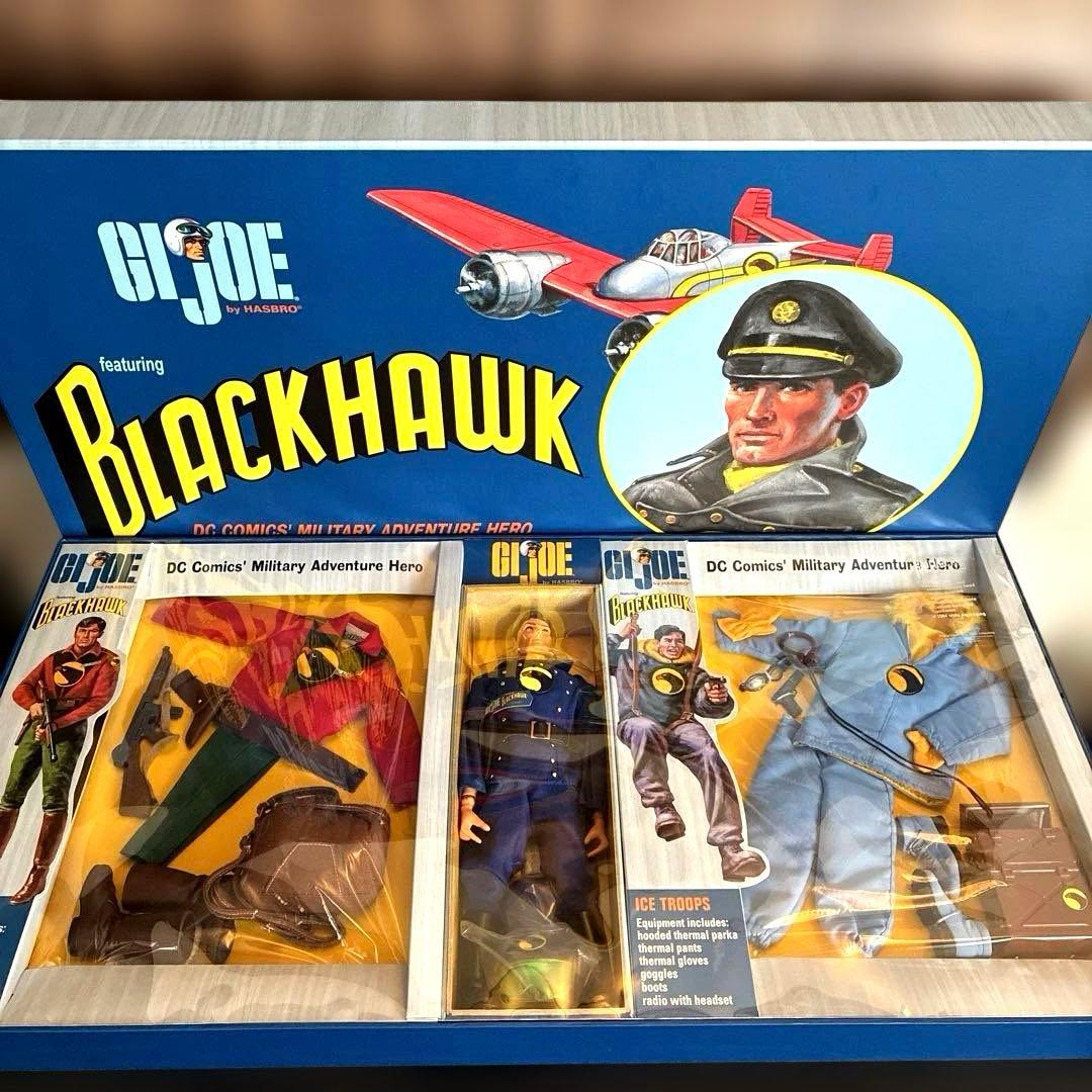 G.I. Joe Blackhawk 2002年限定品　ギフト•セット 特典付き