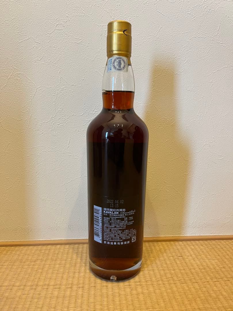 KAVALAN SOLIST ウイスキー 750ml 57.8%