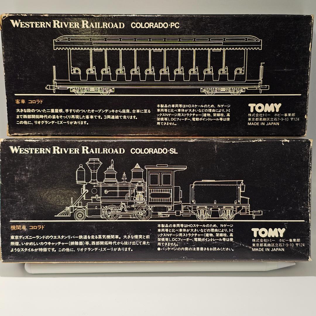 TOMIX 東京ディズニーランド ウエスタンリバー鉄道 コロラド機関車＆客車