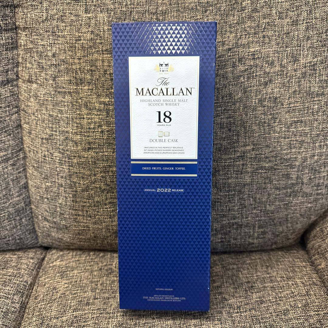 ウイスキー The Macallan 18 Year Old Double Cask