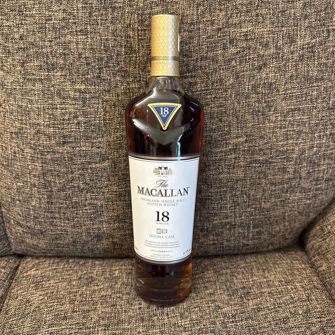 ウイスキー The Macallan 18 Year Old Double Cask