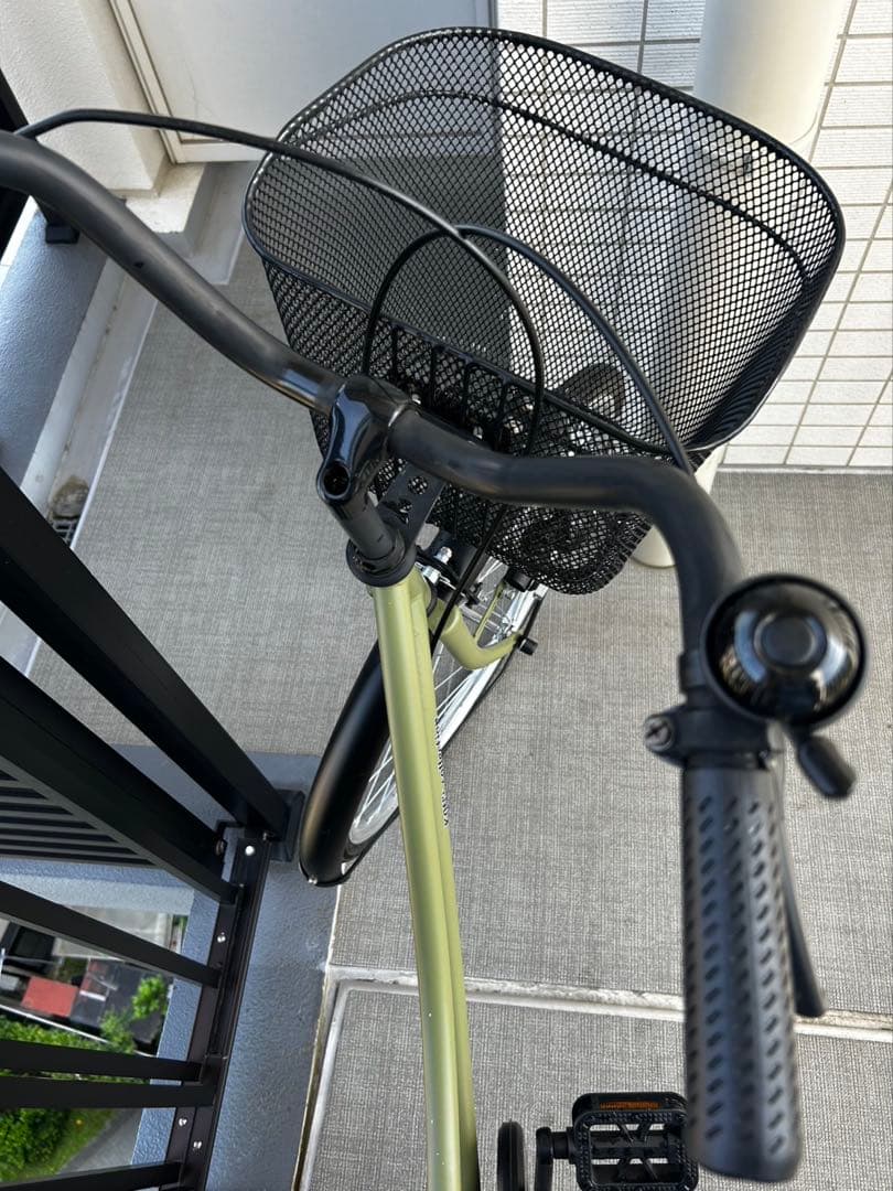 アトレ　自転車　緑　美品